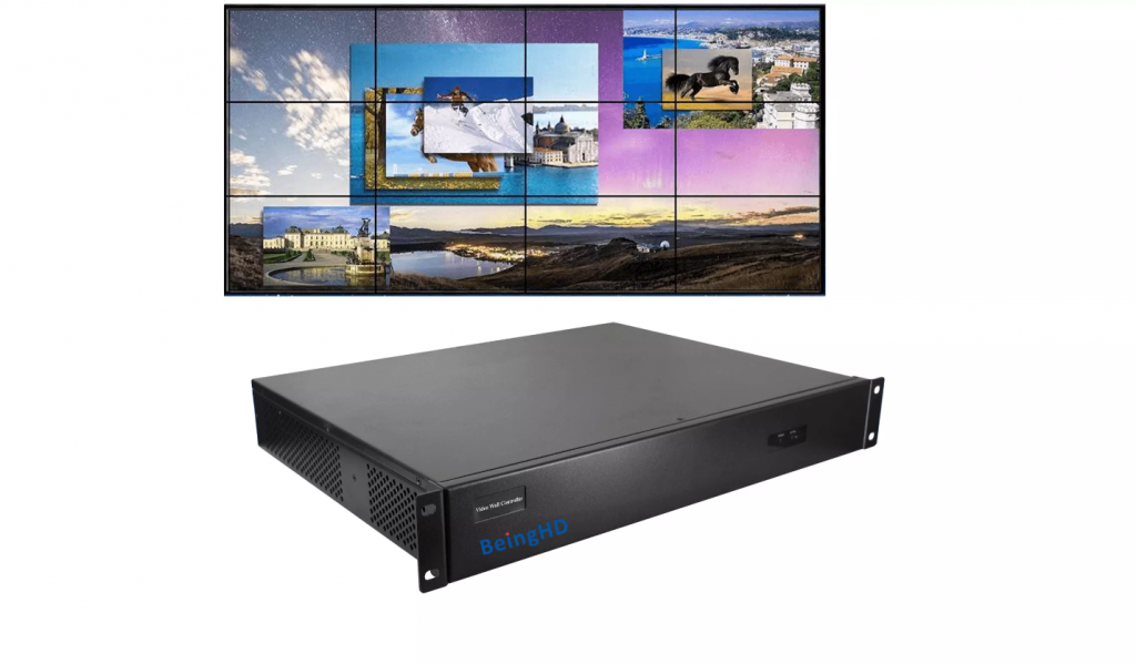 MATRIZ DE VIDEO WALL HDMI 4×3 VPX 500P BEINGHD - Compukaed