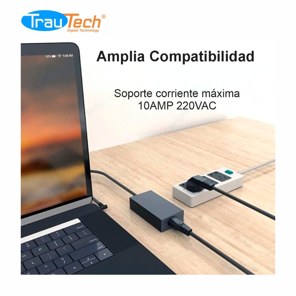 CABLE PODER DE ALIMENTACION TIPO SCHUKO CEE 7/7 MACHO A TIPO TREBOL C5 ...